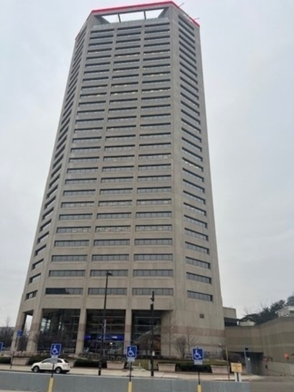 Parking near the American Electric Power Building | Columbus, OH.
