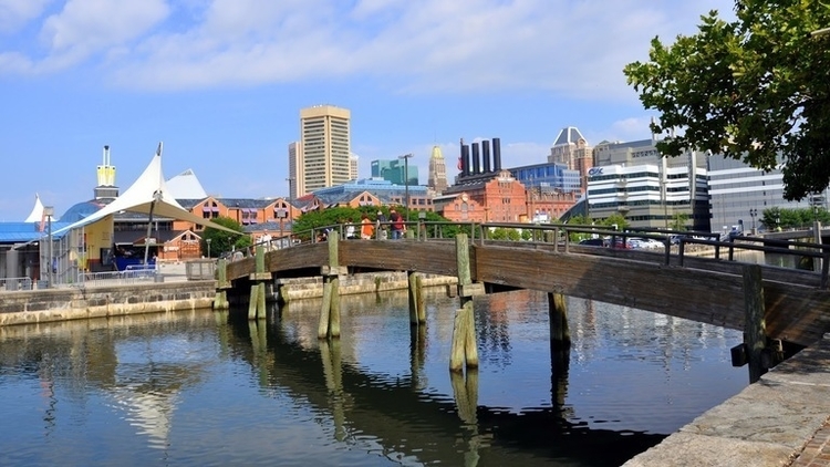 Parking near the Waterfront Promenade | Baltimore, MD.