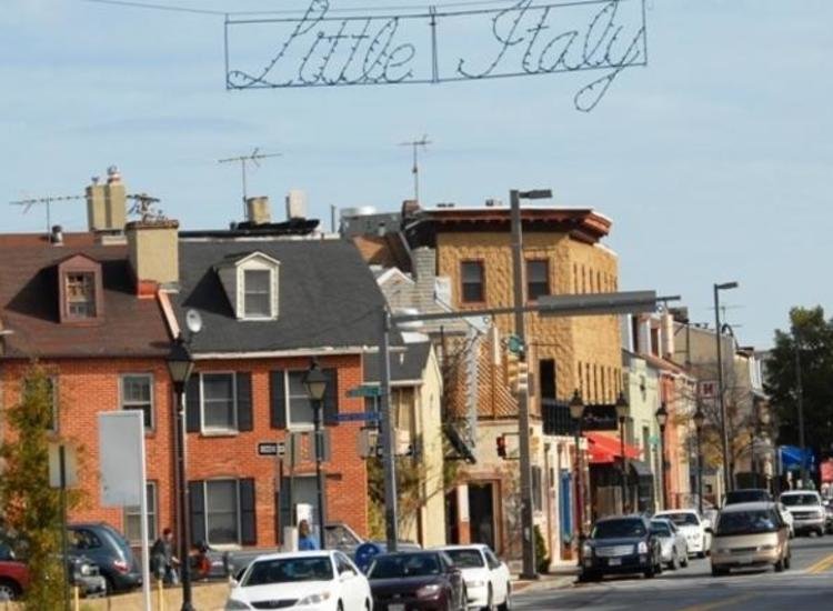 Parking near Little Italy in Baltimore, MD.